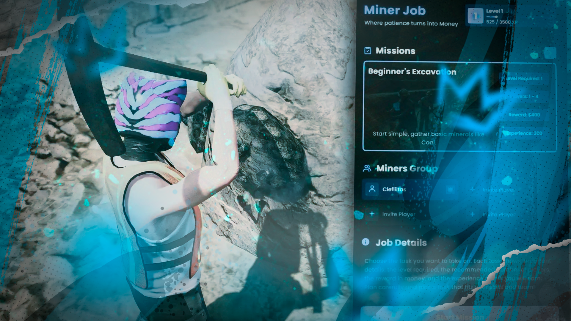 Quasar Miner Job – Advanced FiveM Mining System | Quasar Store